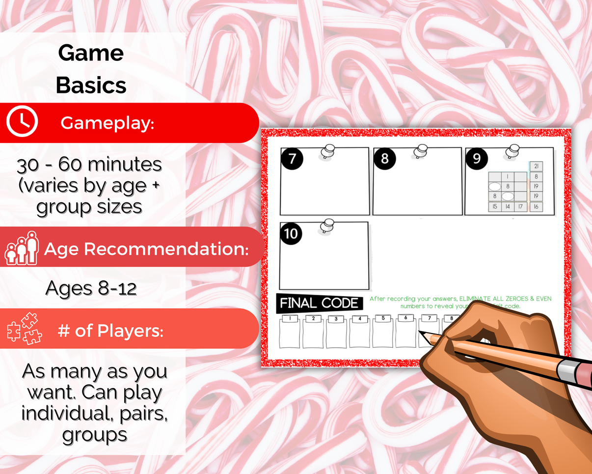 Candy Cane Escape Room – OverThePartyTable