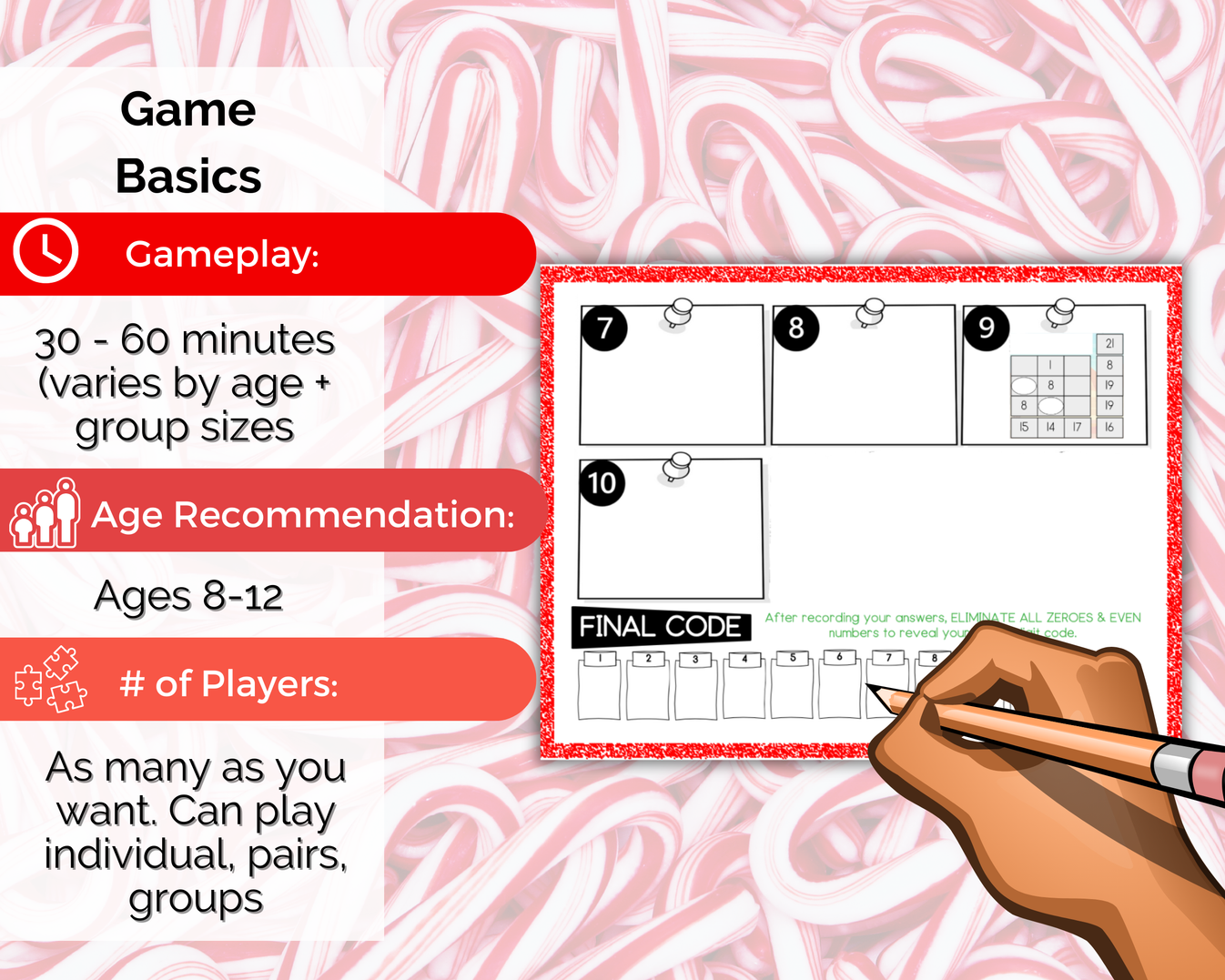 Candy Cane Escape Room – OverThePartyTable
